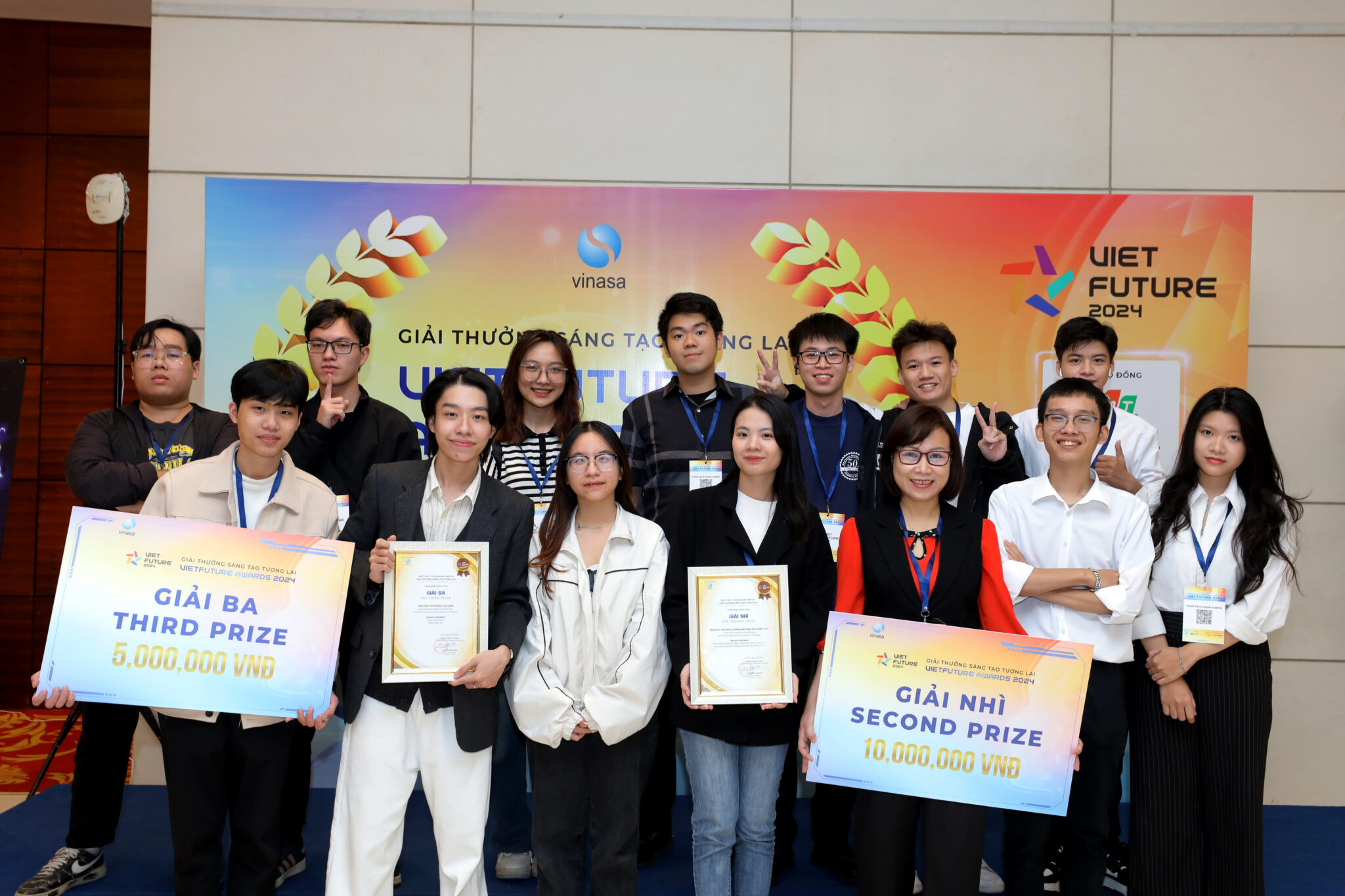 Sinh viên PTIT đạt thành tích cao tại Giải thưởng Sáng tạo tương lai – VietFuture Awards 2024 ...