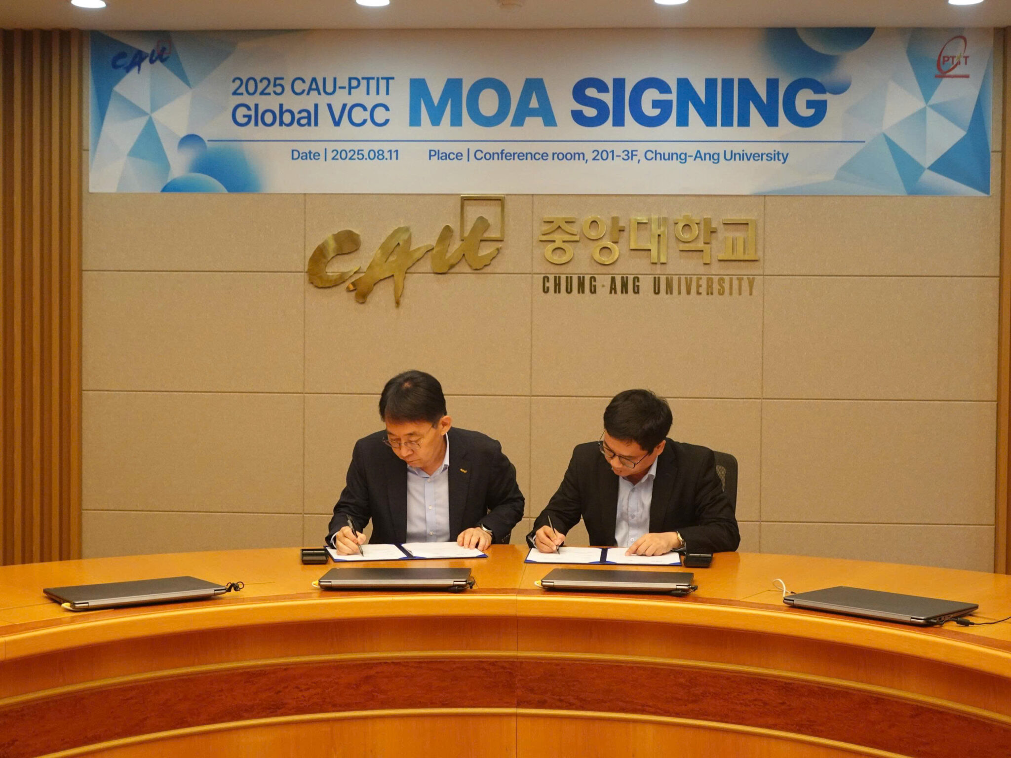 PTIT và Đại học Chung-Ang (Hàn Quốc) ký kết hợp tác đào tạo song bằng ...